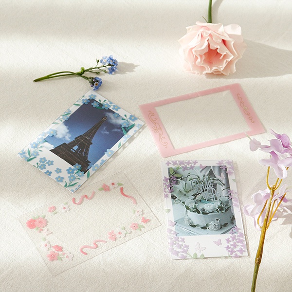 Daiso Korea Photocard Frame(10pcs) KPOP Photocard Frame Photocard ...