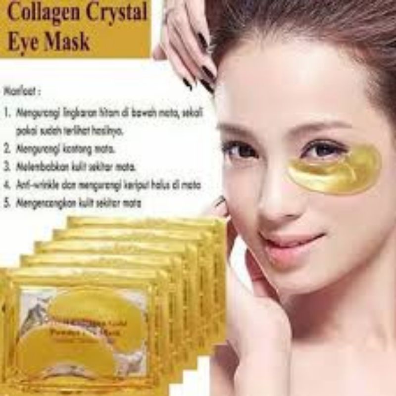 Gold Eye Mask + COLLAGEN (Sachet) | Shopee Singapore