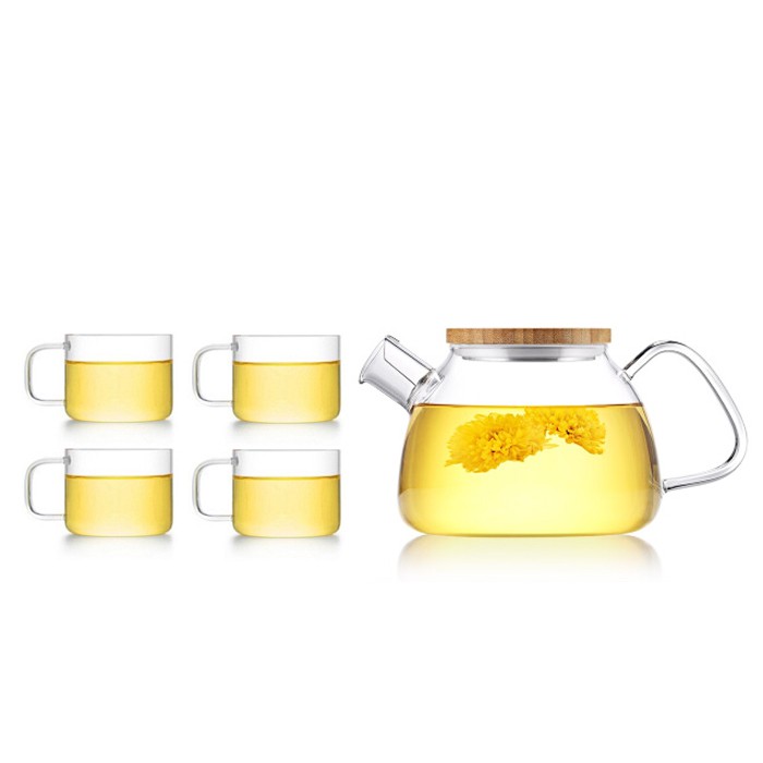 Na924 900ml glass tea filter set | Shopee Singapore