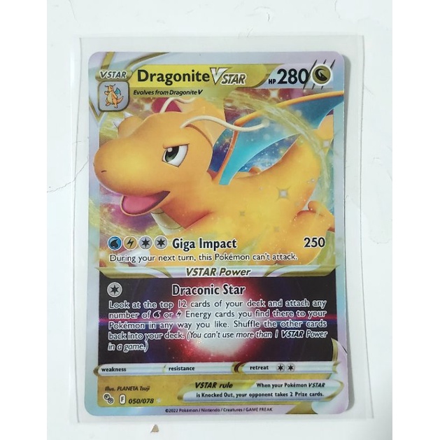 Pokemon GO dragonite vstar card | Shopee Singapore