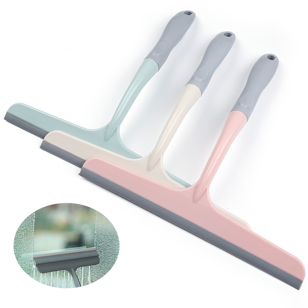 Window Glass Cleaning Brushes Rubber Scraper / Multifunctional Auto Car ...