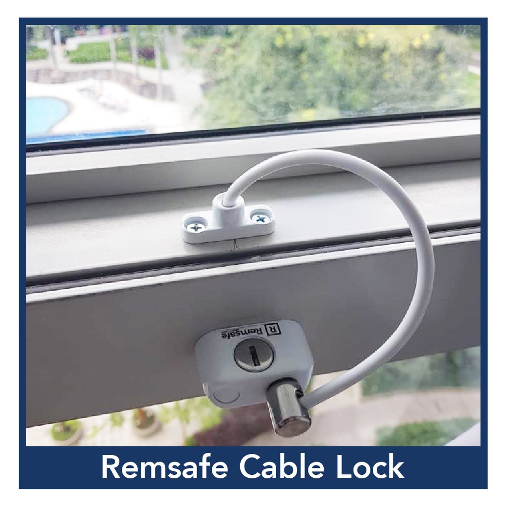 Cable Lock Window Restrictor | Shopee Singapore
