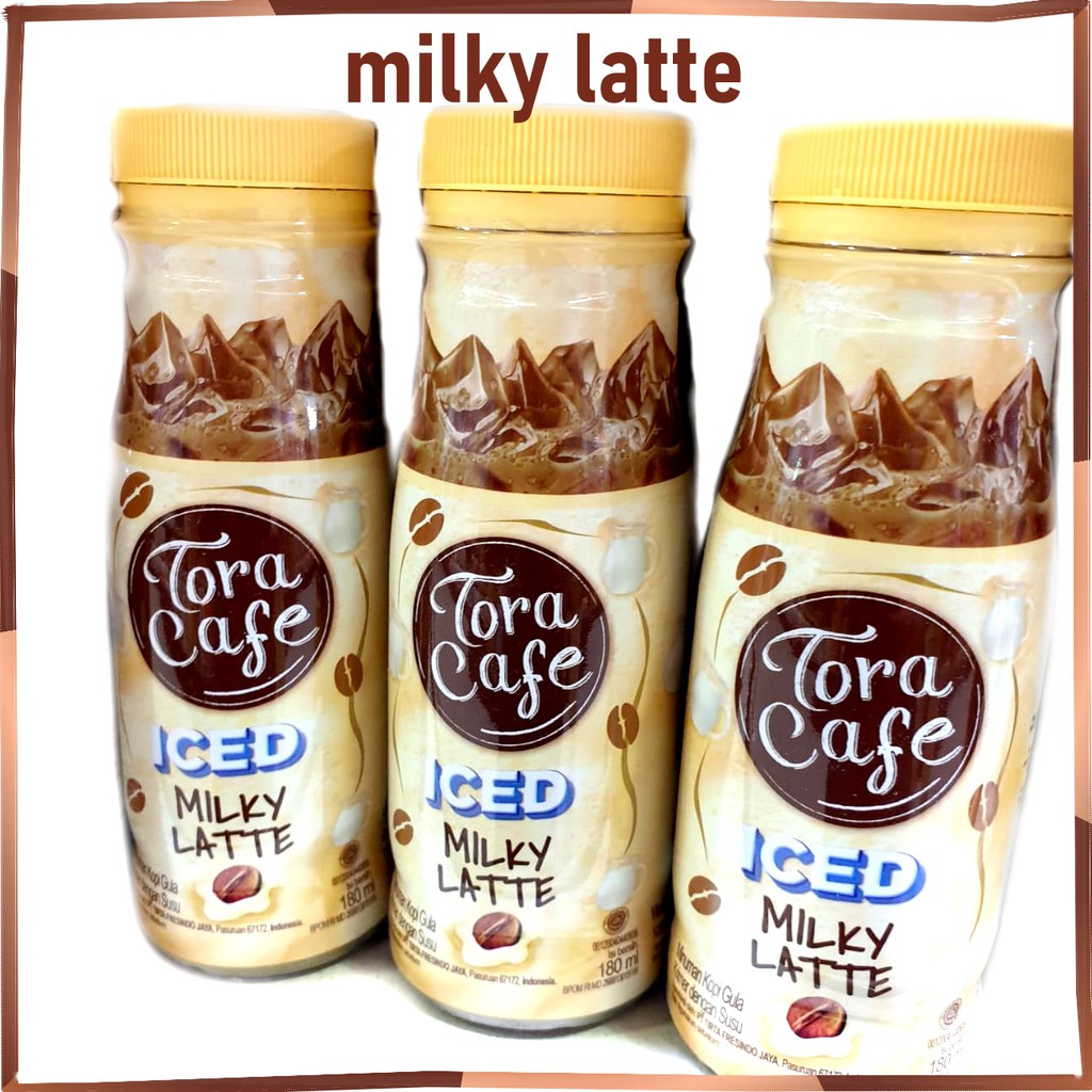 Tora cafe toraja milky late Coffee 180ml iced milky latte 180ml | Shopee Singapore