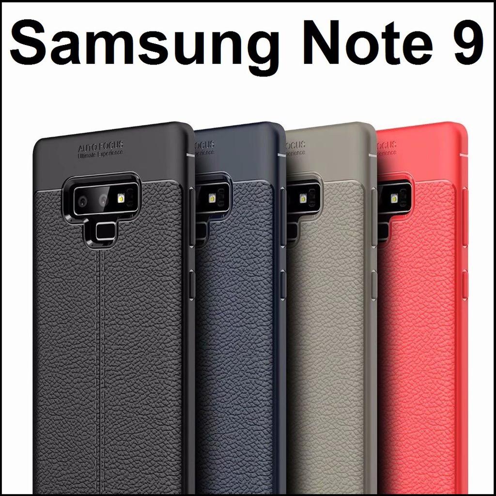 Samsung Galaxy Note 9 Premium Leather Armour Case Casing Cover | Shopee ...