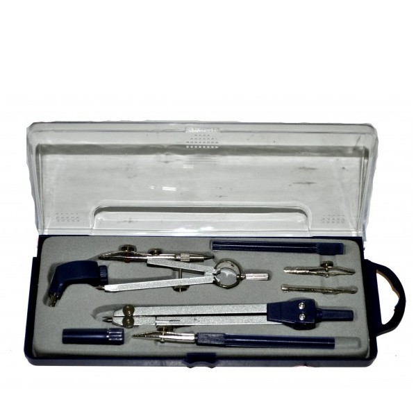 9 pc DRAFTING COMPASS FOR GEOMETRY SET TOOL COMPASS DRAWING TOOLS FOR ...