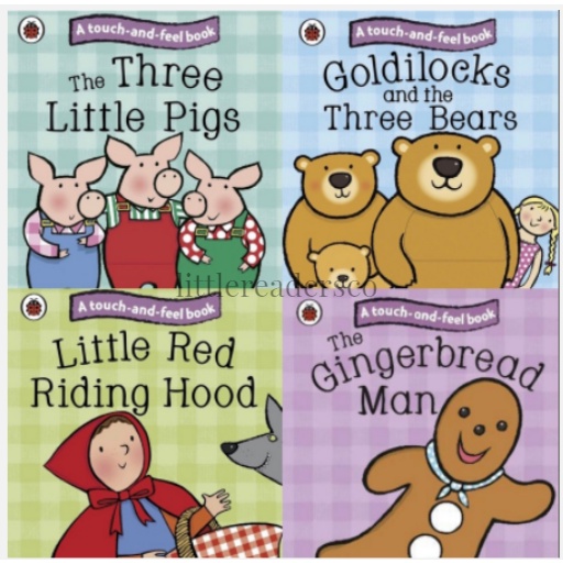 [READY STOCKS] Ladybird Touch and Feel Books Three Little Pigs ...