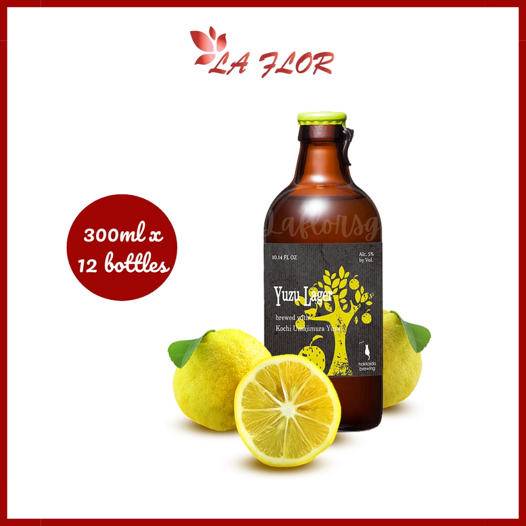 Hokkaido Beer Fruit Brewing Yuzu Lager 12btls | Shopee Singapore