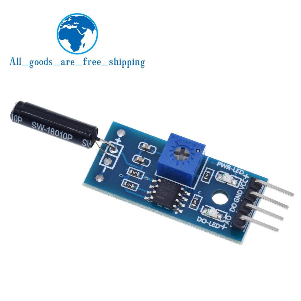 Vibration Sensor Module Normally Opened Type SW18010P Vibration switch ...