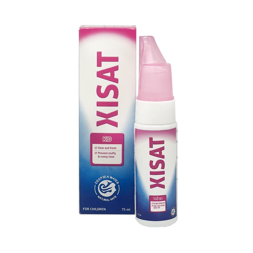 Nasal Spray for Children - Deep Sea Water XISAT 75ML | Shopee Singapore