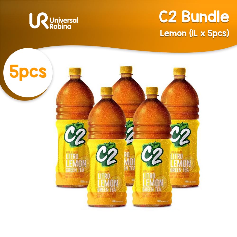 5 x C2 Lemon Green Tea (1L) | Shopee Singapore