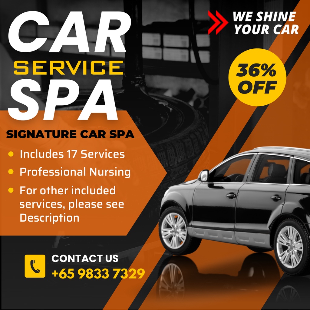 G'zox Signature Car Spa - 17 Steps Services ( Bukit Batok x WCEGA Plaza ...