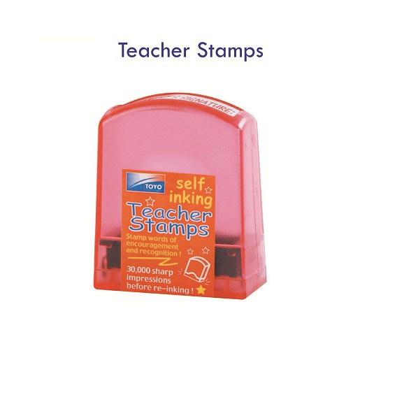 Toyo Self Inking Teacher Stamp TS6 | Shopee Singapore