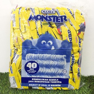 10 Packs Mamee Monster Hot& Spicy Snek Mi Noodle Snack 25g Each HALAL ...