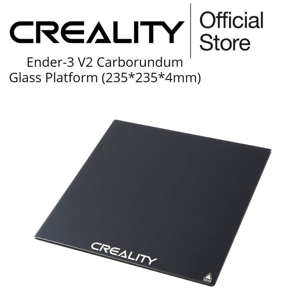 Creality Carborundum Glass Bed Platform 235x235x4mm | Shopee Singapore