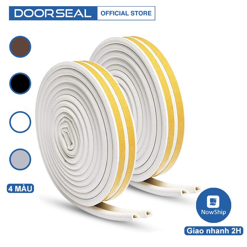 6mm Thick D-Ring for Self-Adhesive Wooden Door Frame Soundproofing ...