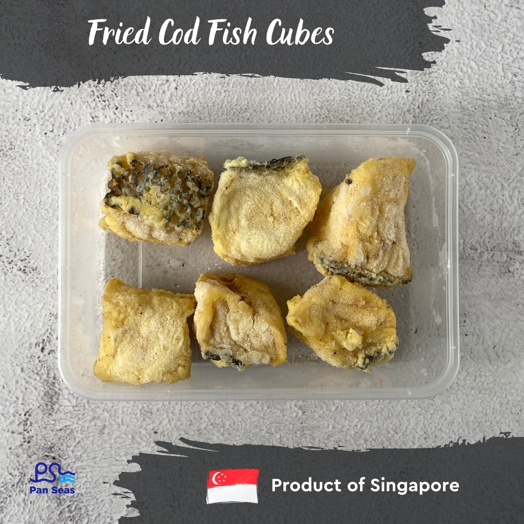 Fried Cod Fish Cubes - 300g (6 pcs) | Shopee Singapore