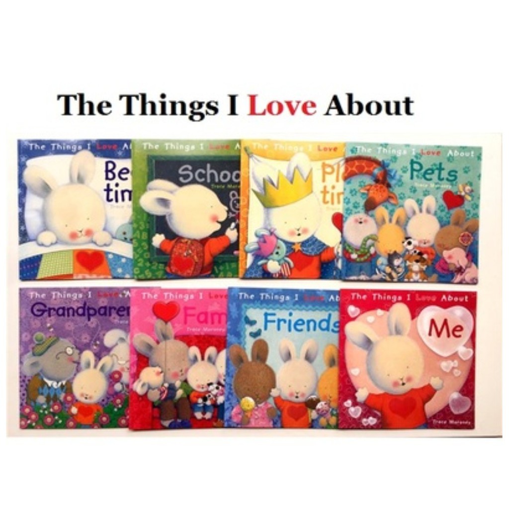 👉[SG READY STOCK] [8 BOOKS] Trace Moroney - The Things I Love About ...