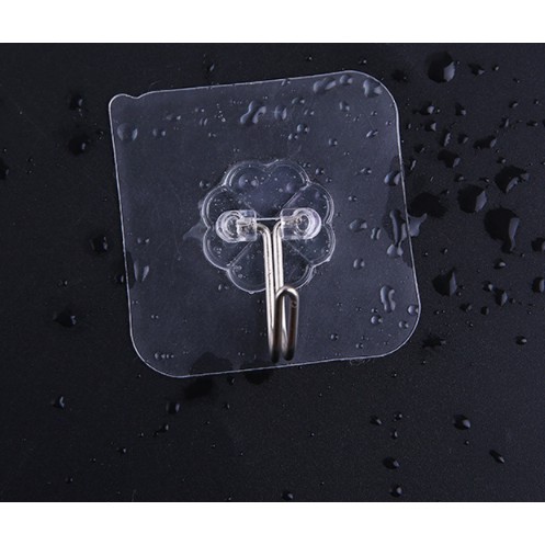 Magic Hook Stainless Steel Hook 10kg Transparent Wall Kitchen Without ...