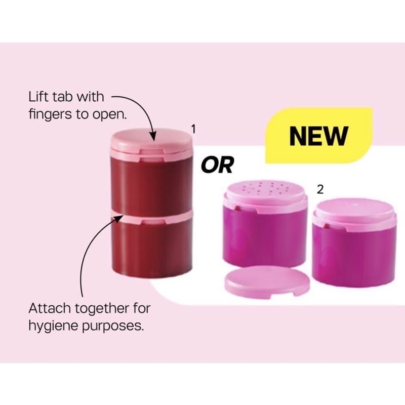 Tupperware Salt & Pepper shaker (1 set) | Shopee Singapore