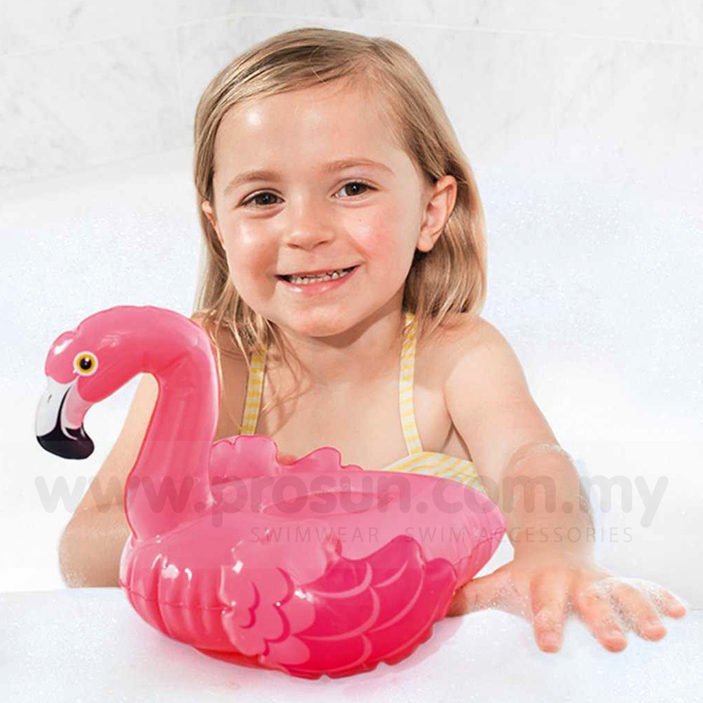 Ombak9 Intex Pink Flamingo Puff 'n Play Inflatable Float Floaties Swim ...
