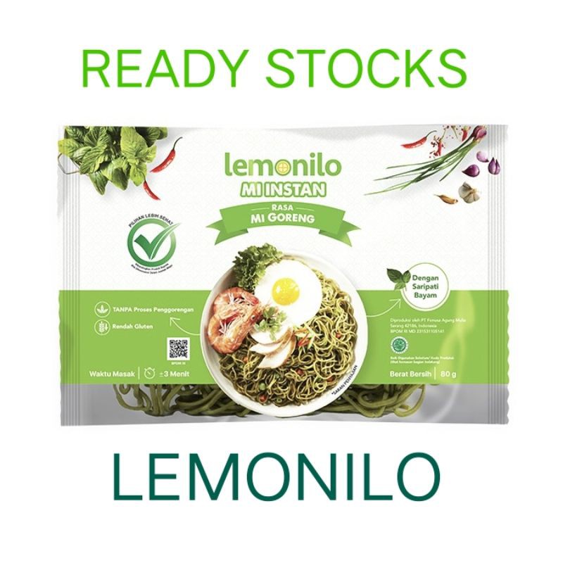 Lemonilo instant Noodles LEMONILO Fried Noodles Delicious Noodles ...