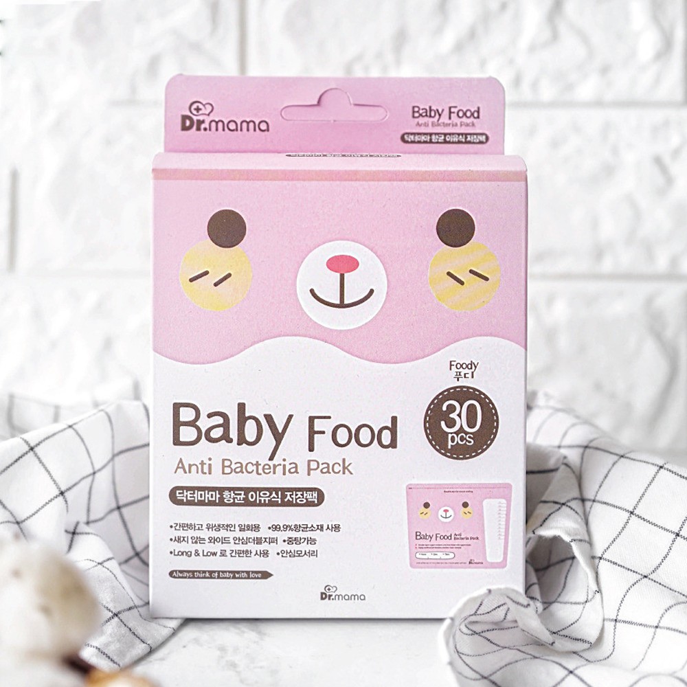 Dr.mama Anti Bacteria Pack - Baby Food (30pcs) | Shopee Singapore