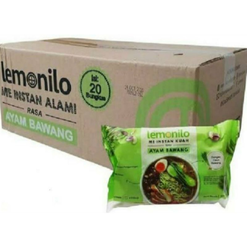 1 box Lemonilo chicken onion - healthy instant noodle | Shopee Singapore