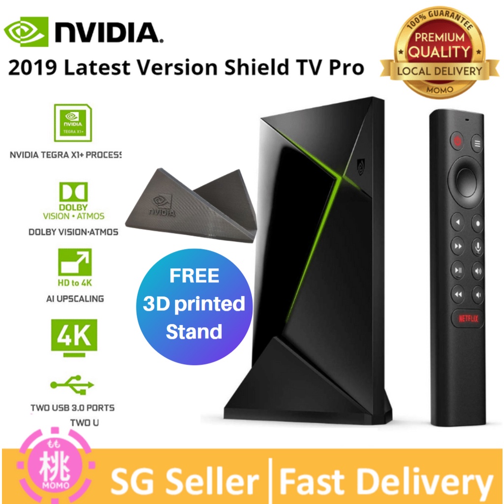 NVIDIA Shield TV Pro or Non Pro 4K HDR Streaming Media Player, 3GB RAM ...