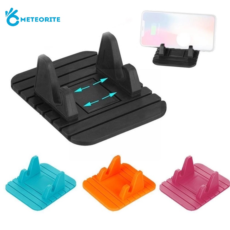 Universal Car Rubber Mount Phone Holder/ Dashboard Non-Slip Mat Pad ...