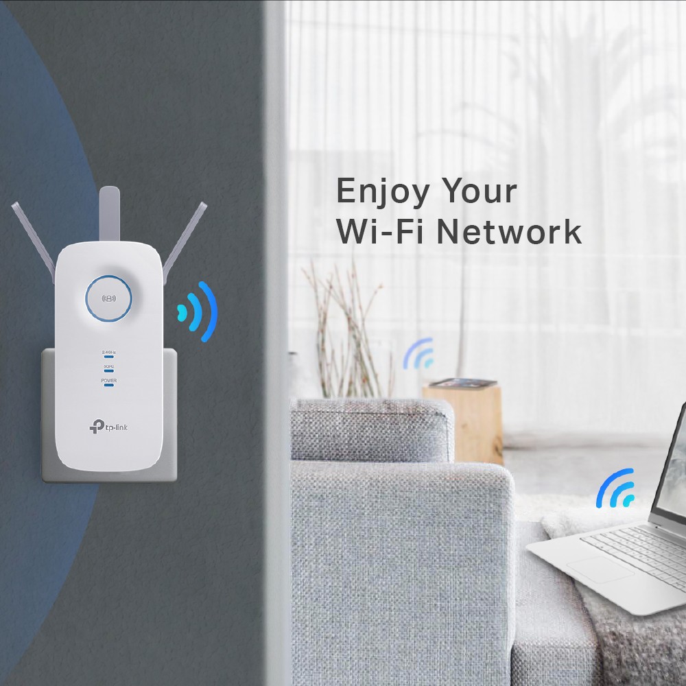 TP-Link Dual Band Gigabit MU-MIMO Wireless Wi-Fi Extender/Booster with ...