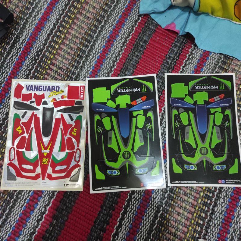 Tamiya vanguard sonic decal Sticker | Shopee Singapore