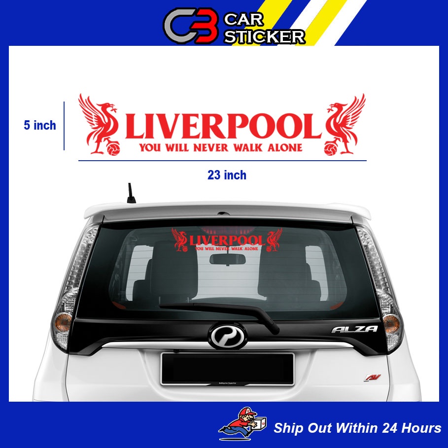 Liverpool football club sticker / cs760 | Shopee Singapore