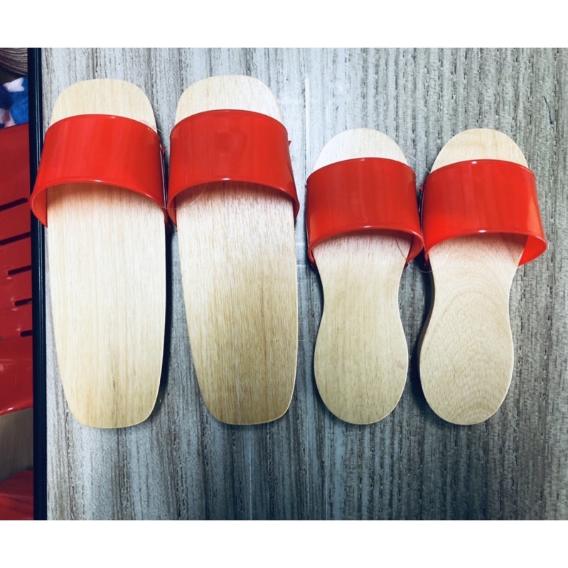 Traditional Wooden Wooden Colour Clogs Terompah Kayu Tradisional ...
