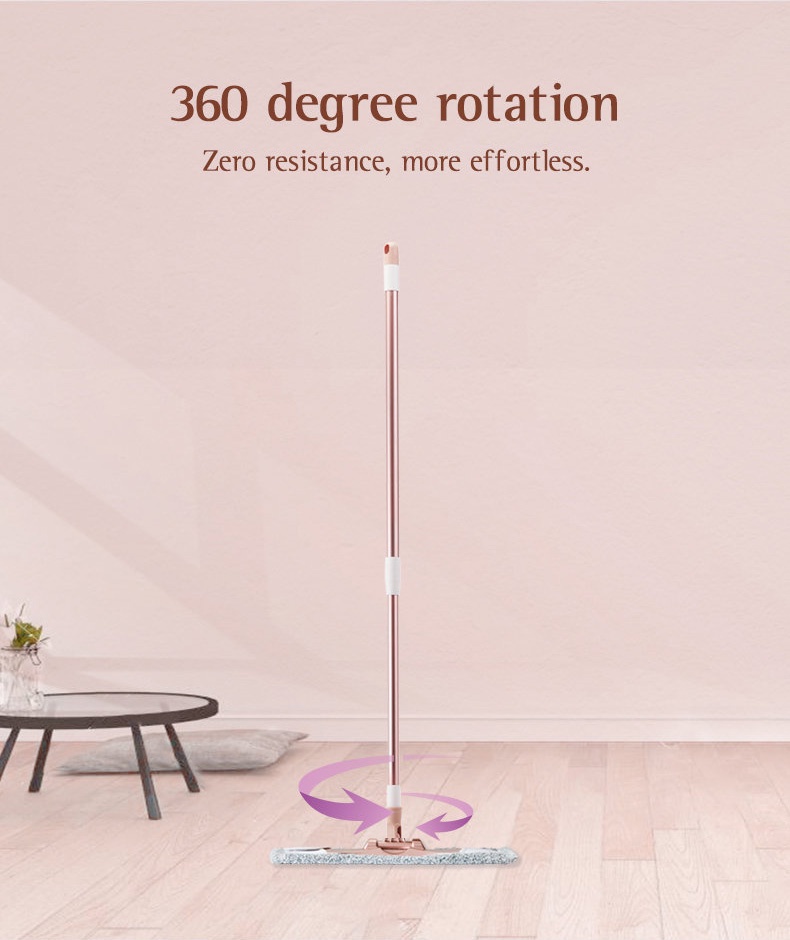 Farcent Easy Flat Mop Silver ion Antibacterial Fiber/Telescopic Mop ...