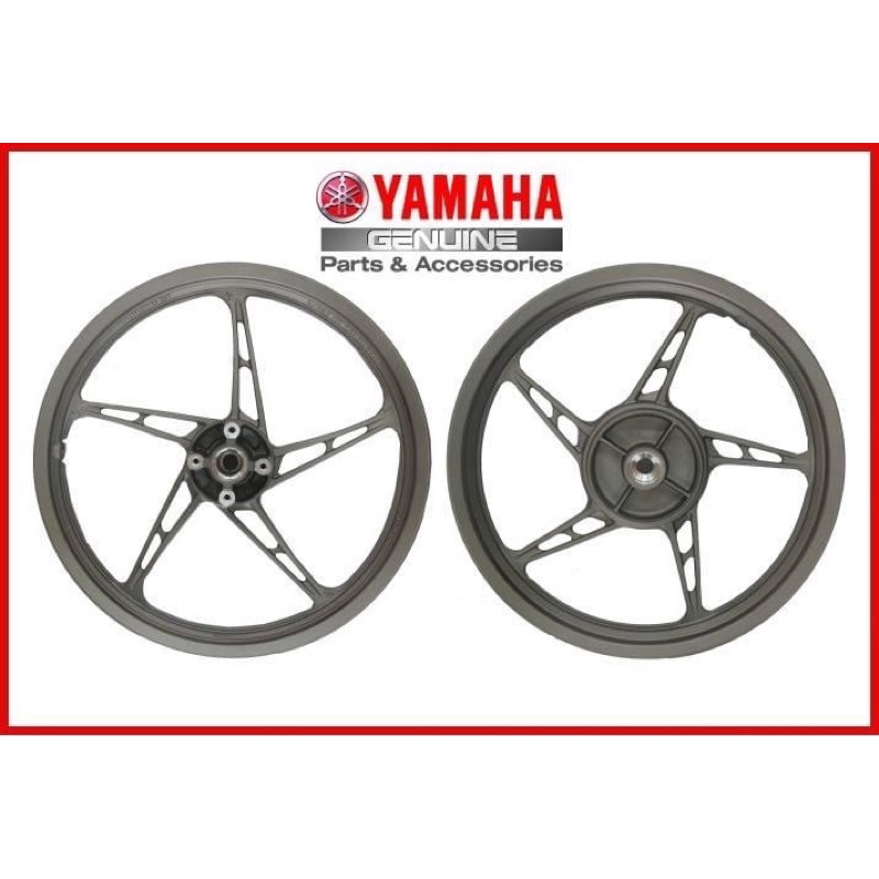 yamaha lc lc135 v1 v2 v3 v4 v5 v6 sport rim 5 batang kaki (for lc 4s ...
