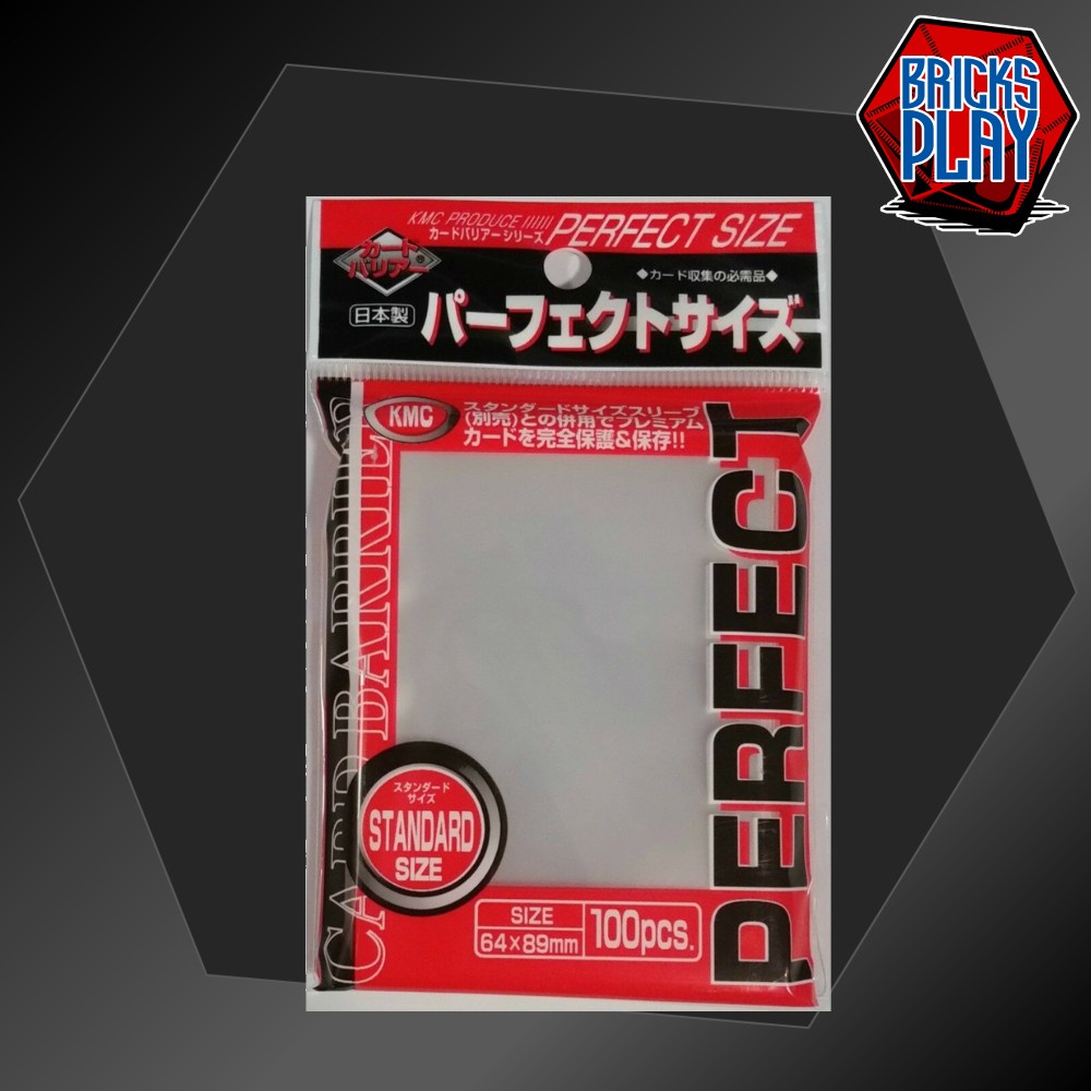 KMC: Perfect Size Top Load Standard Sized Card Sleeves 100ct 64x89mm ...