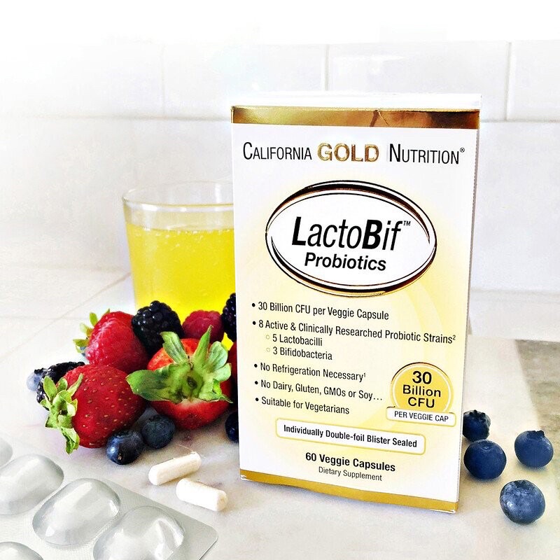 California Gold Nutrition Lactobif Probiotics (5 Bil / 25 Bil / 30 Bil ...