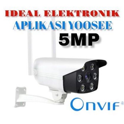 Ip CAMERA Yoosee OUTDOOR 5MP Wireless 2 Infrared & 4 Bright Led ...