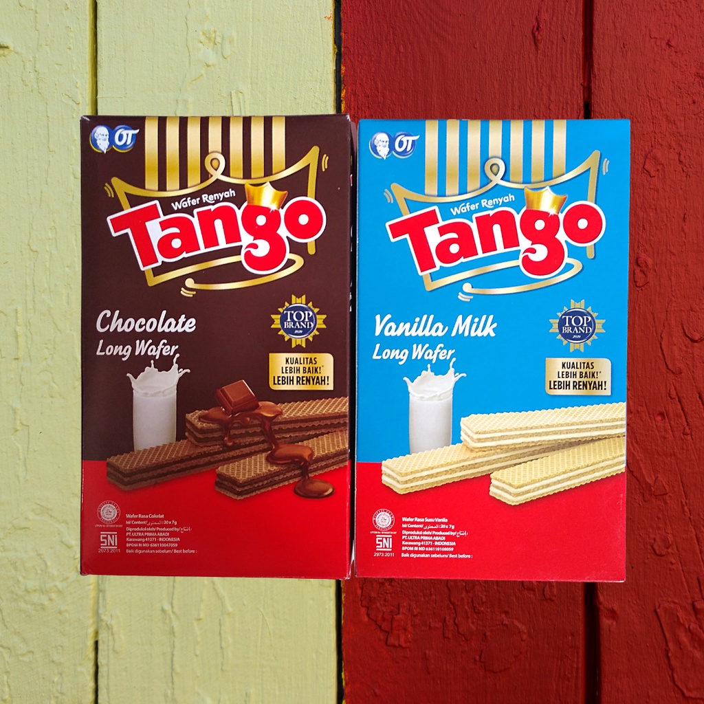Tango Long Wafer - Contents 20pcs | Shopee Singapore