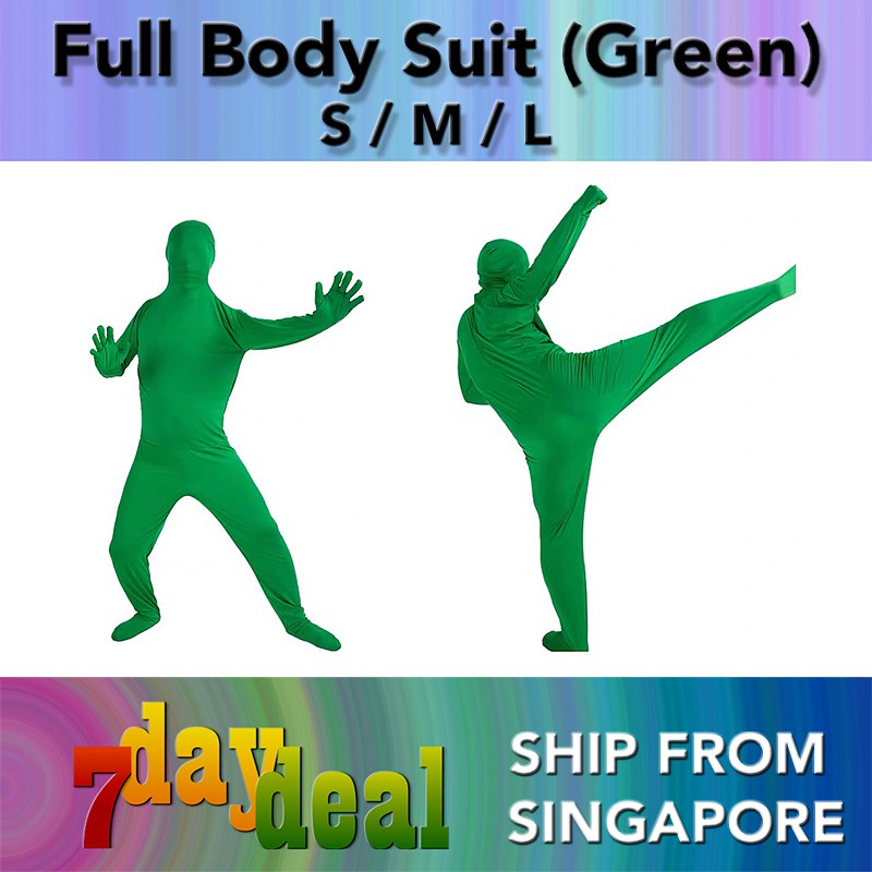 Full Body Clothe Suit (Chroma Green Cloth) – SMALL (155-168cm) | MEDIUM ...