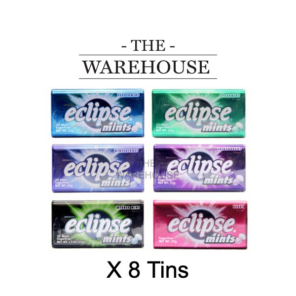 Eclipse Candy Mint - 8 tins (Local Stock) | Shopee Singapore