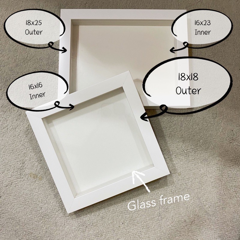 [SG LOCAL SELLER] | SHADOW BOX | EYELASH STAND | 3D FRAME | GLASS FRAME ...