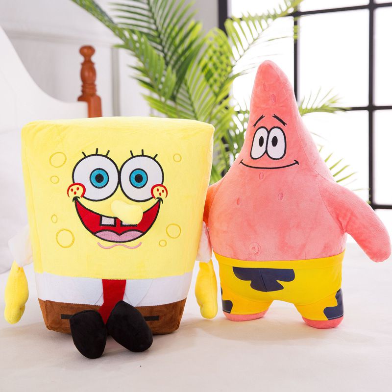 Star Spongebob Patrick Plush Toy Cute Kawaii Cushion Kids Girls Decor ...