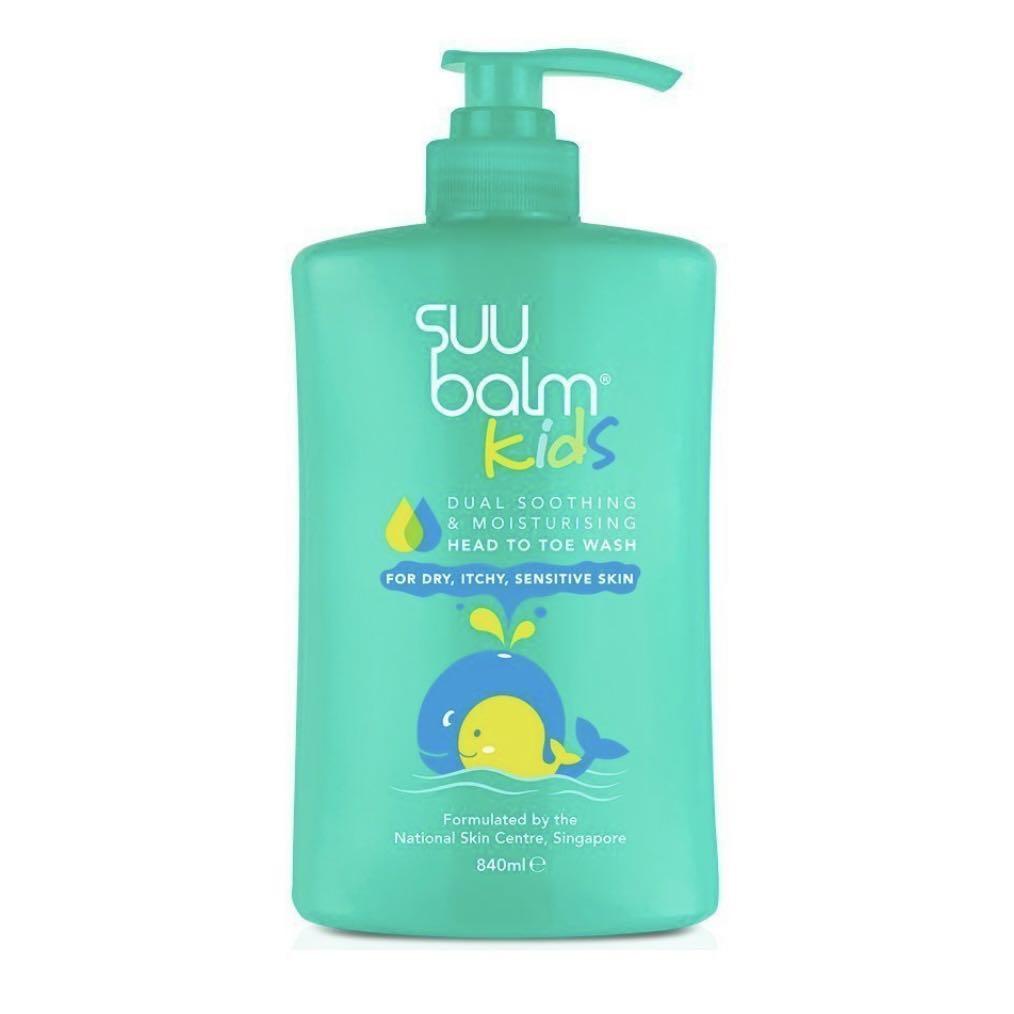 Suu Balm Kids Dual Soothing & Moisturising Head-to-Toe Wash 840ml | Shopee Singapore