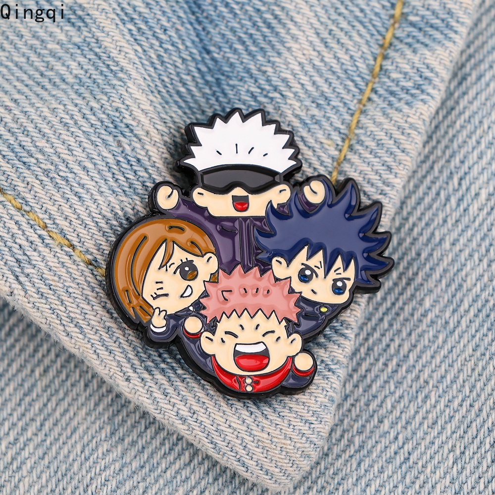 Jujutsu Kaisen Collection Japanese Anime Enamel Pin Brooches Badges ...