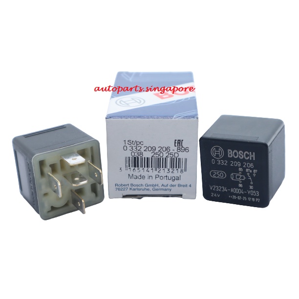 Bosch Automotive Relay 0332209206 24V 5 pins 10/20A Made in Portugal ...