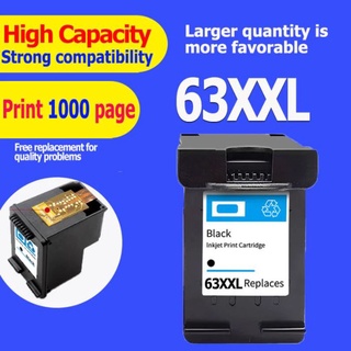 Compatible 63XL 63 XL Black Tri Color Tri-Color Ink 63XXL XXL 30ml Inks ...