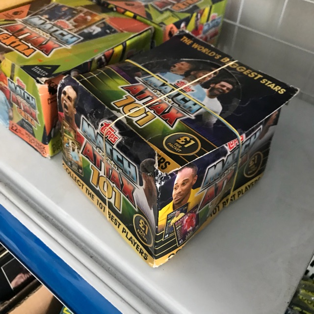 [Full Box] Match Attax 101 Card Box (50 pack) | Shopee Singapore