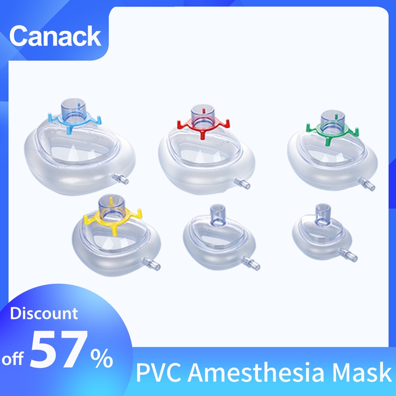 Canack PVC Anesthesia Mask High-quality Disposable Anesthesia MK For ...