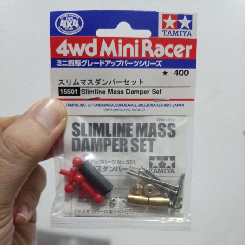 Tamiya 15501 Slimline Mass Damper Set Original | Shopee Singapore